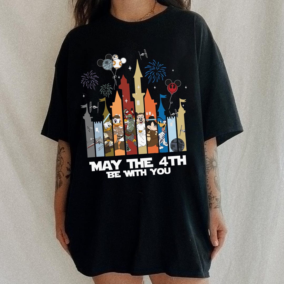 Mickey and Friends Cosplay Star Wars Characters May the 4th Be With You ...