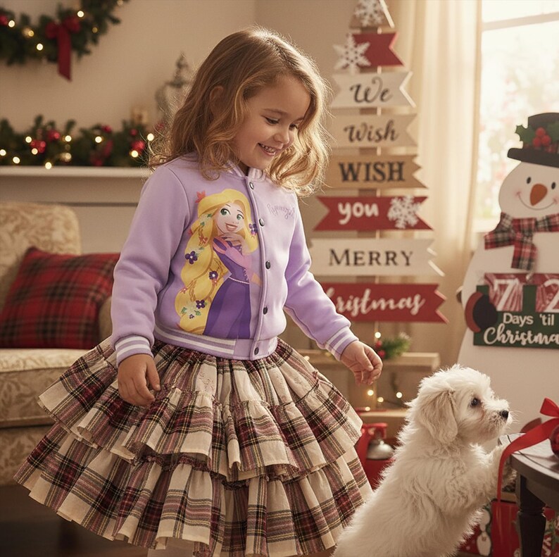 Disney Princess Kid Varsity Jacket, Princess Birthday Girl Baseball ...