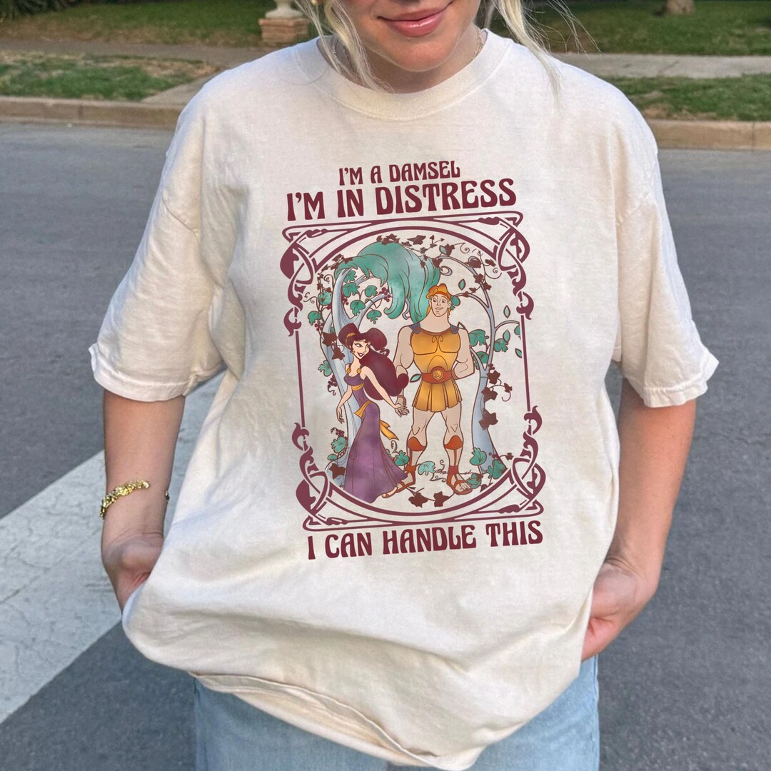 Hercules Meg Couple I'm in Distress I Can Handle This Comfort Colors ...