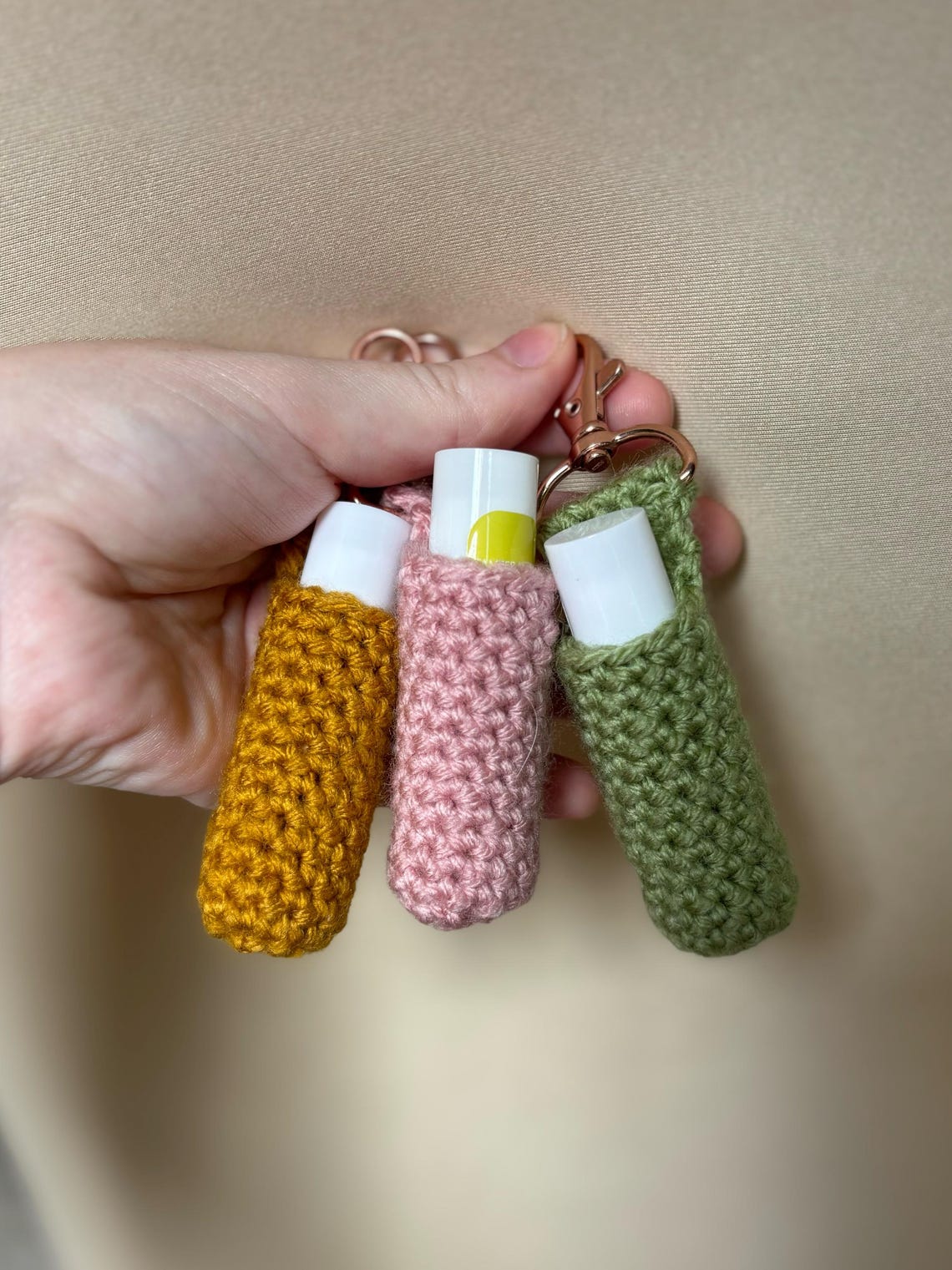 Crochet Chapstick Holders - Etsy