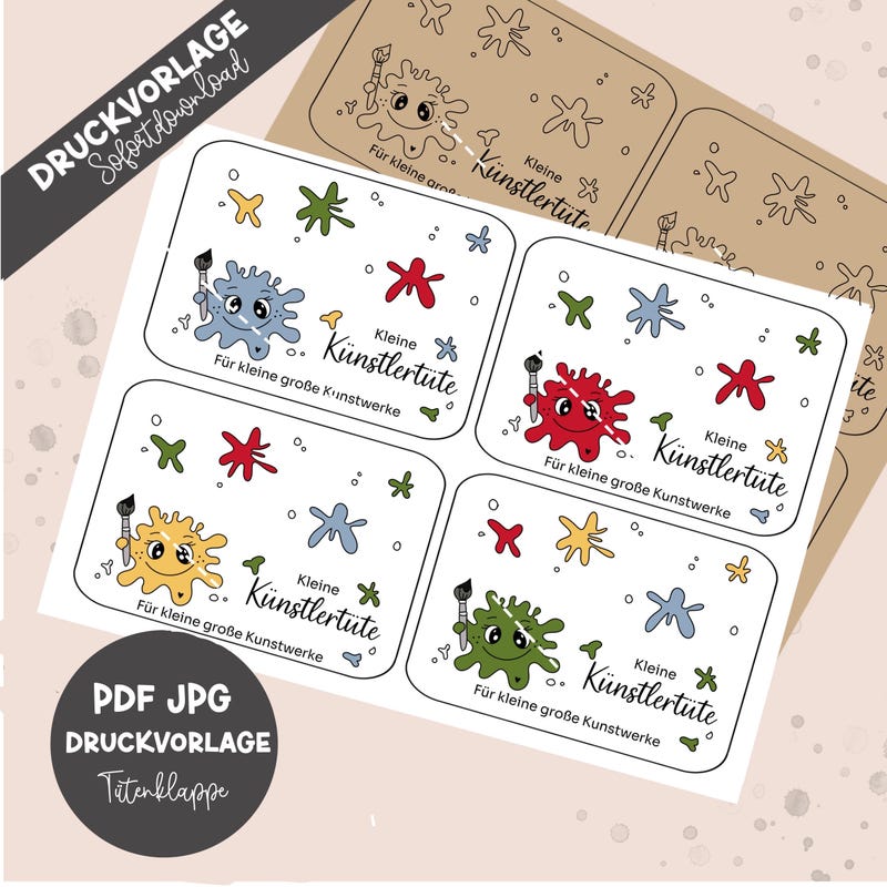 Bag Painting for Children - Etsy