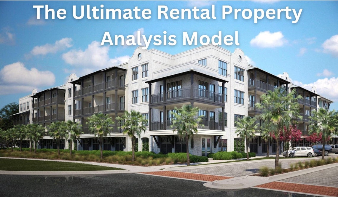 The Ultimate Real Estate Investment Analysis Model - Etsy