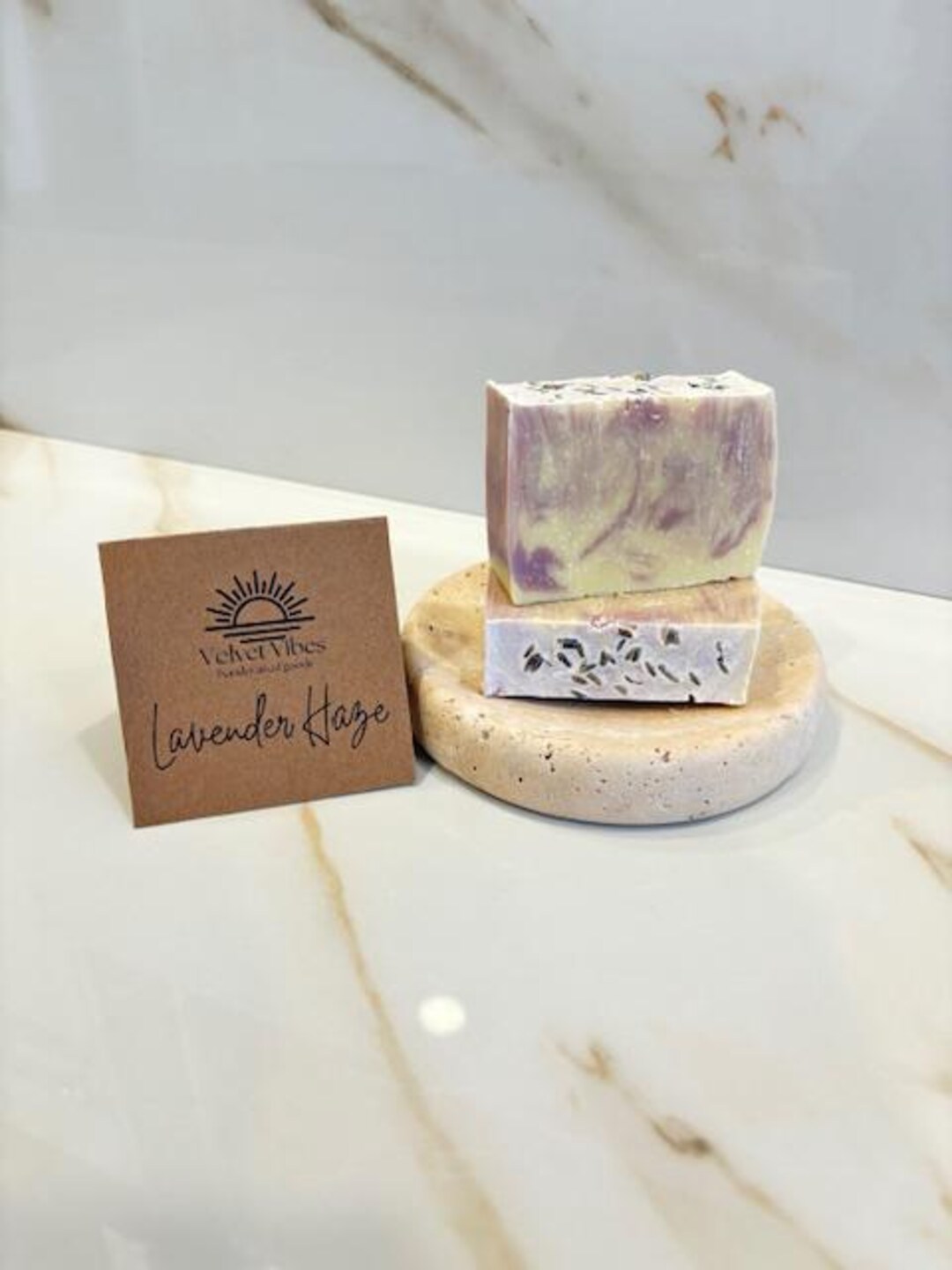 Lavender Haze Handmade Half Soap Bar, Artisan Soap, Party Favor Soap ...