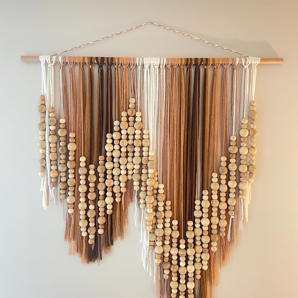 Beaded Wall Hanging - Etsy