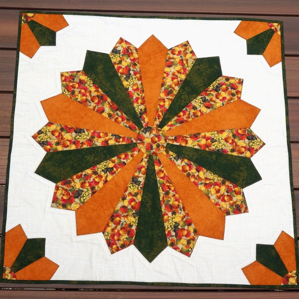 Dresden Plate Table Topper Pattern - Etsy