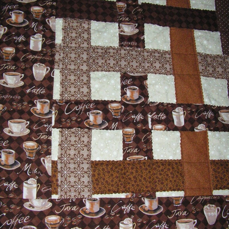 Coffee Cup Quilt - Etsy