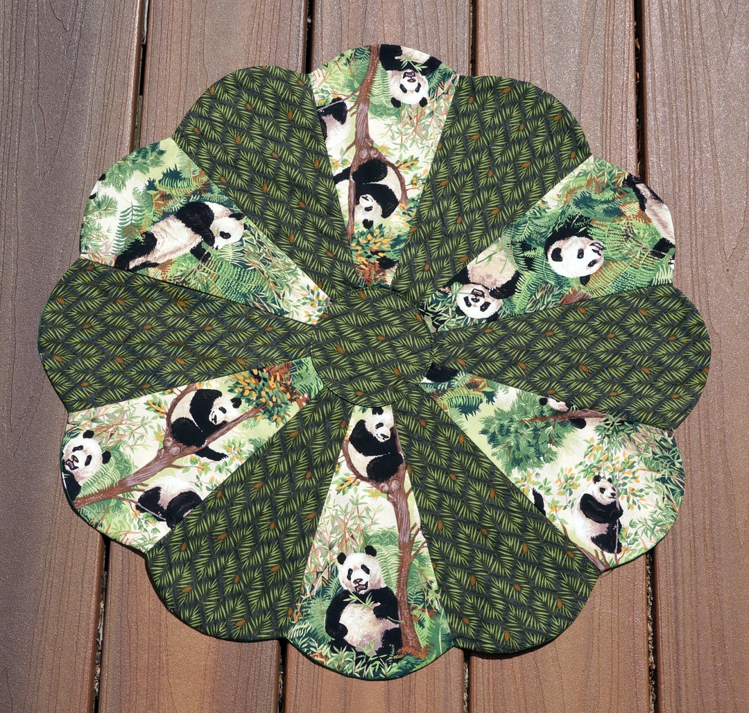 21 Panda Table Topper, Jungle Animals Reverses to Tiny Snowmen and ...
