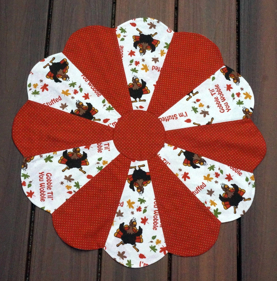 21 Thanksgiving Funky Turkey Table Topper Gobble Til You Wobble Turkeys ...