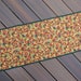 14" X 56" Quilted "card Trick" Table Runner in Vintage Corals Reverses ...