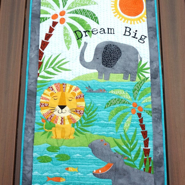 Jungle Animal Quilt Applique Pattern - Etsy