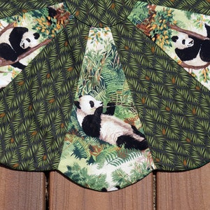 21 Panda Table Topper, Jungle Animals Reverses to Tiny Snowmen and ...