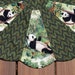 21 Panda Table Topper, Jungle Animals Reverses to Tiny Snowmen and ...
