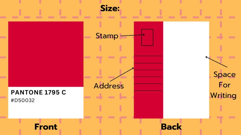 Pantone Cards Printable Postcards Scarlet Spectrum: 40 Timeless Red ...