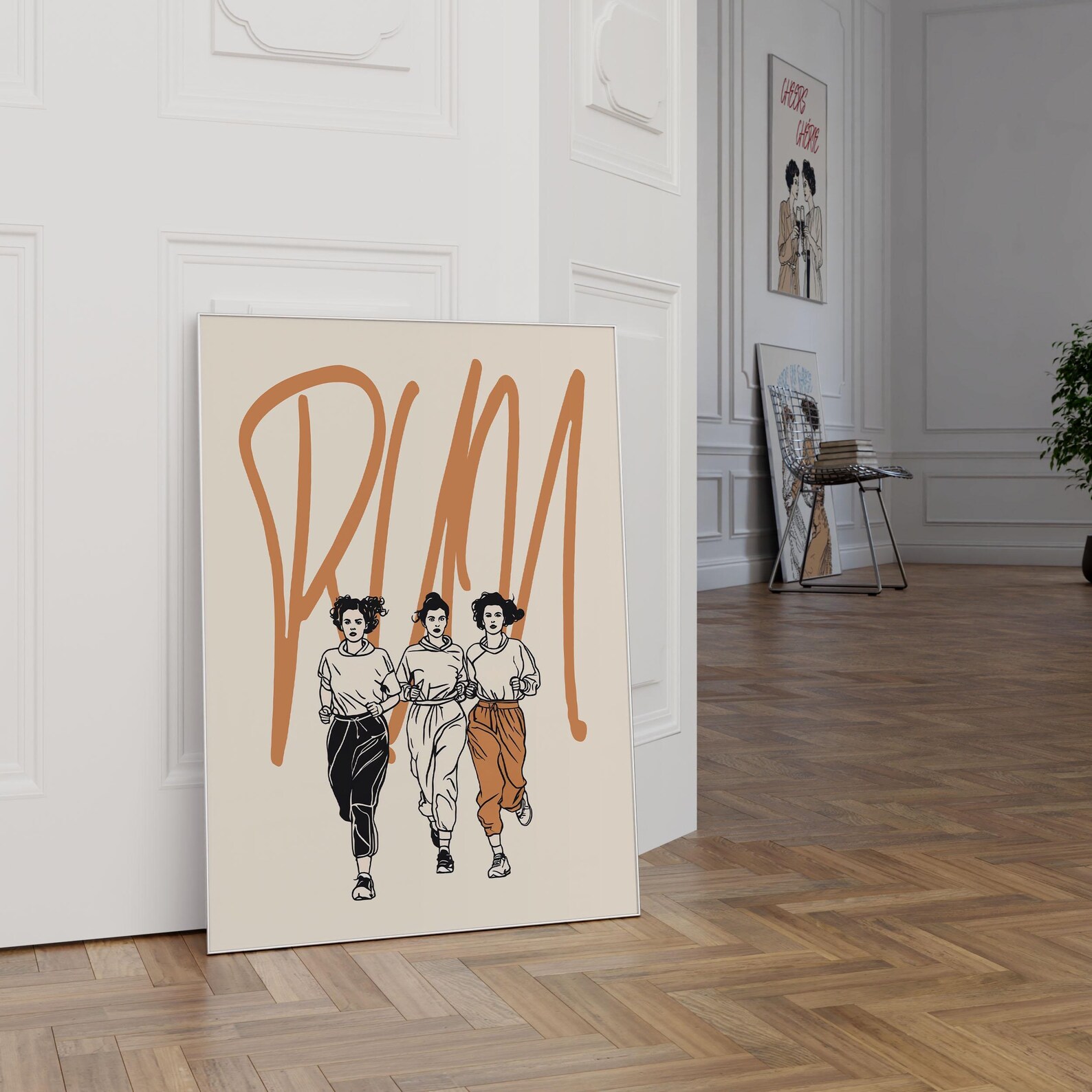 Run Print - Runner Wall Art - Running Wall Decor - Marathon Poster ...