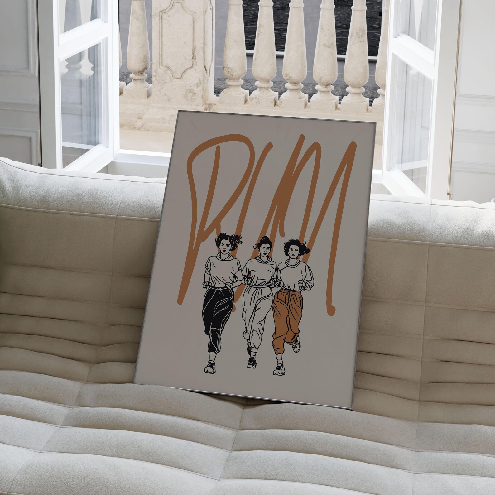 Run Print - Runner Wall Art - Running Wall Decor - Marathon Poster ...