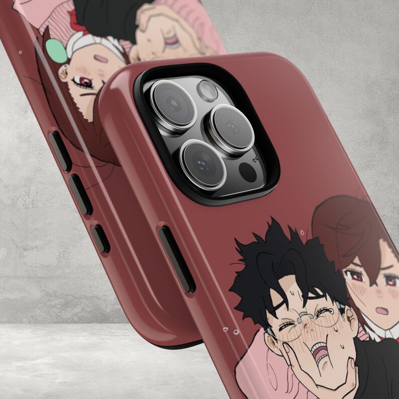 Anime Manga Tough Cases, Dandadan Momo Ayase Okarun iPhone Samsung ...