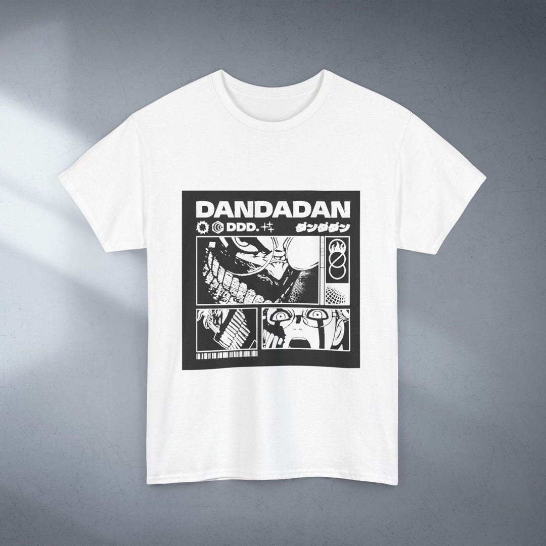 Dandadan Unisex T-shirt Ken Takakura Momo Ayase Anime Shirt, Japanese ...