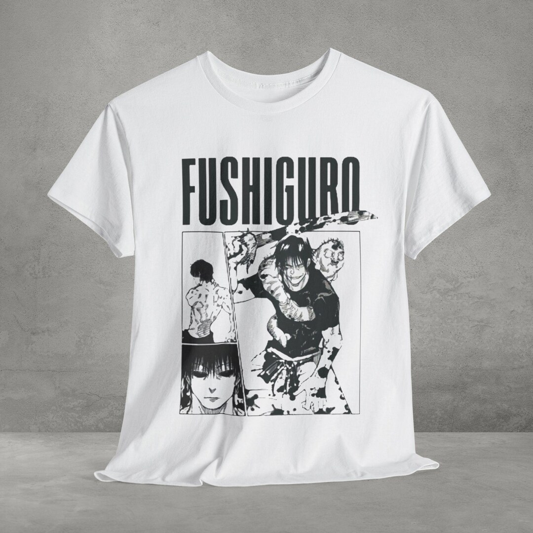 Toji Fushiguro Jujutsu Kaisen T-shirt for Anime Manga Fans, Streetwear ...