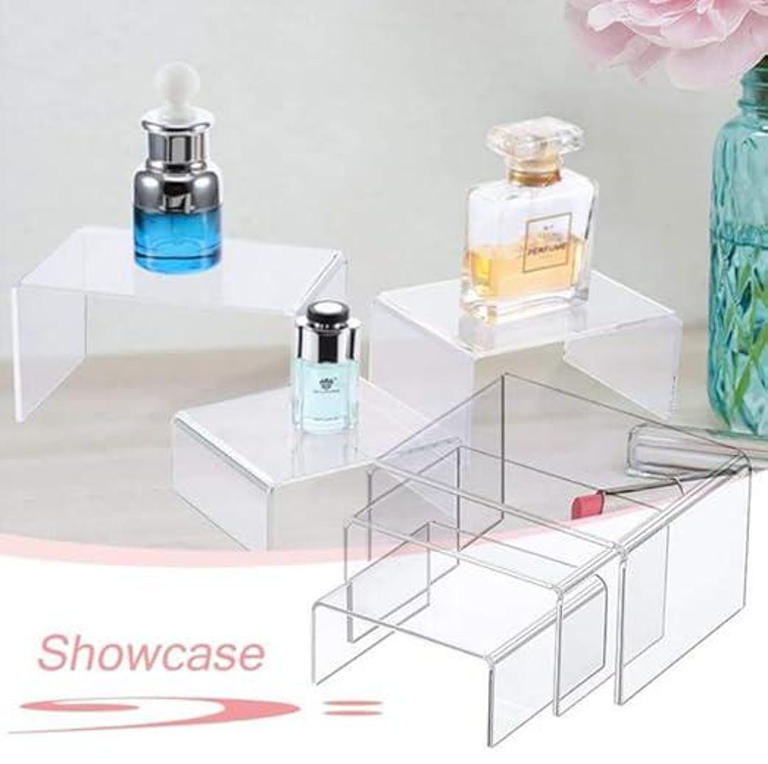 Clear Acrylic Display Stand Shop Home Perspex Plastic Riser - Etsy
