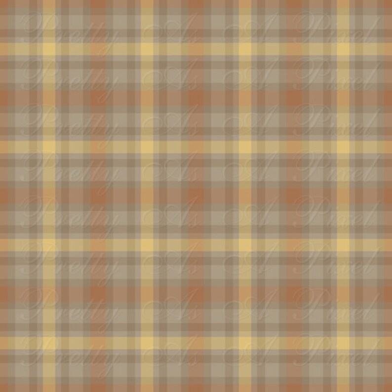 Printable Scrapbook Paper - Bronwyn Plaid 2 - 12 X 12 - Set of 12 ...