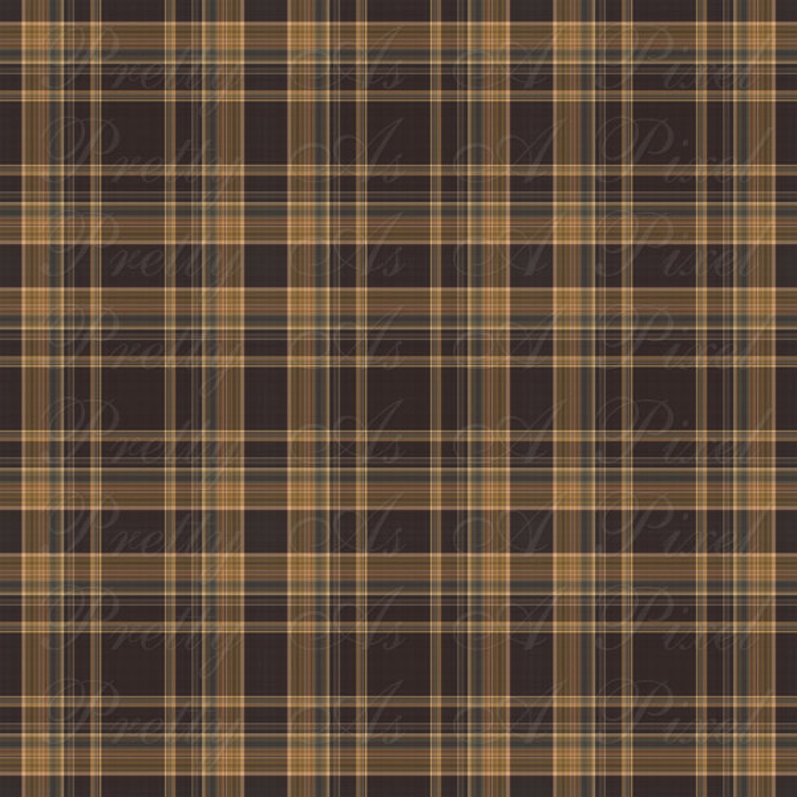 Printable Scrapbook Paper - Bronwyn Plaid - 12 X 12 - Set of 12 ...