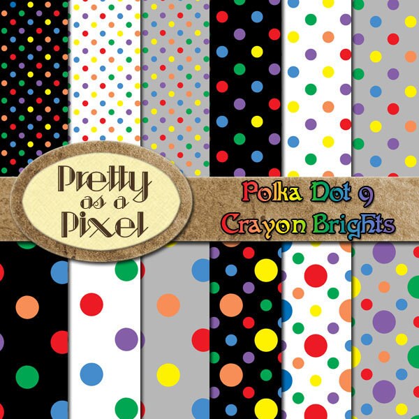 Polka Dot Paper - Etsy