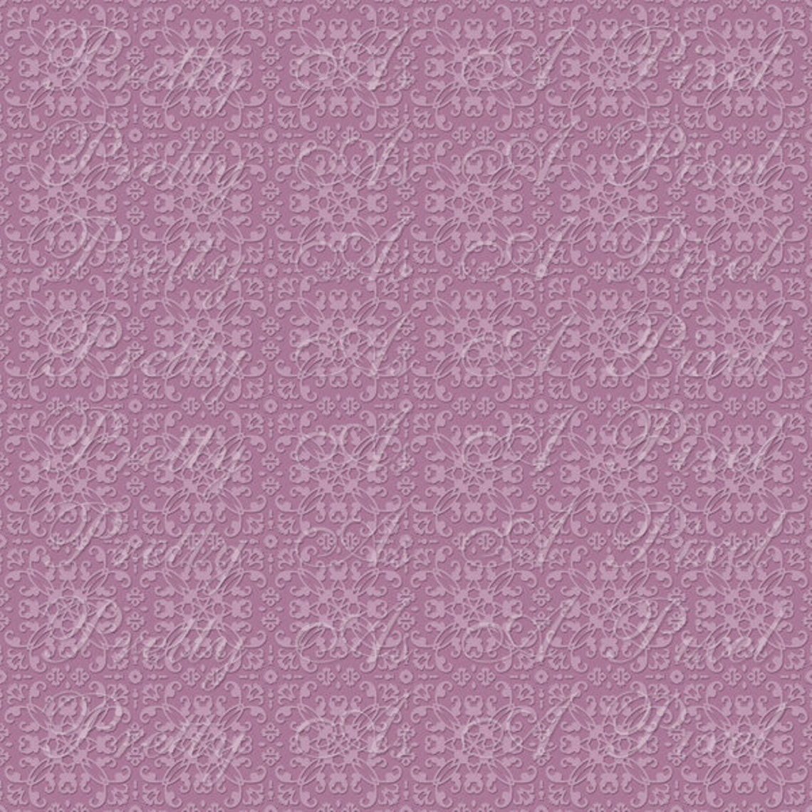 Soft Vintage Damasks - Digital Paper Pack - Scrapbooking Backgrounds ...