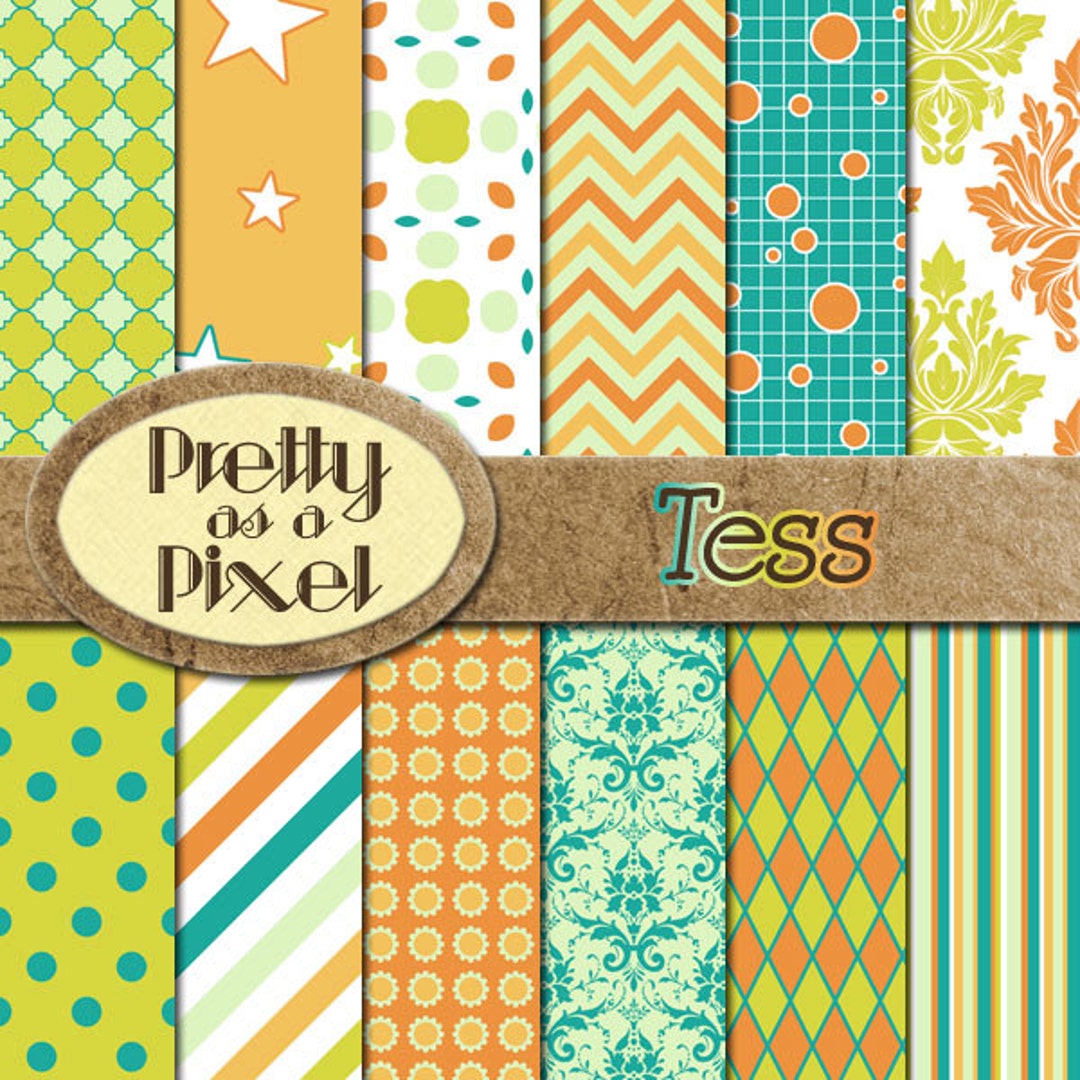Tess Digital Paper Pack - Personal & Small Commercial Use ...