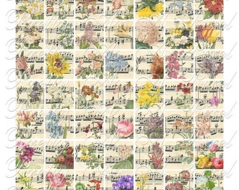 Sheet Music Flowers - Etsy