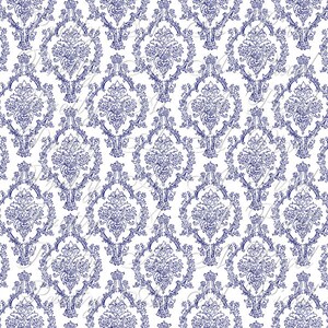 Damask & Lace Navy Blue INSTANT DOWNLOAD Digital Paper Pack ...