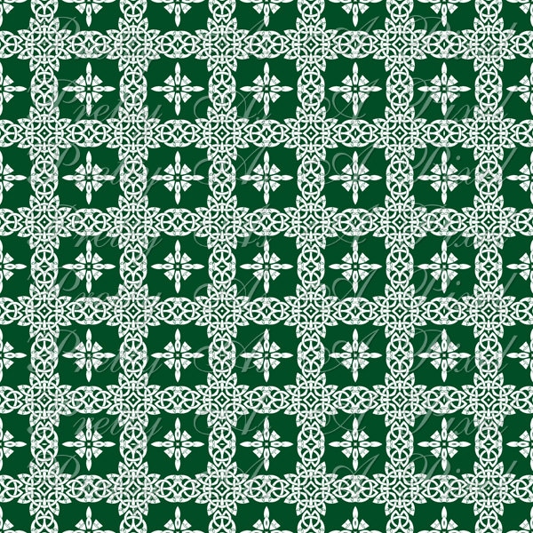 Digital Paper Pack - Celtic Knot - Scrapbooking Backgrounds - Set of 12 ...