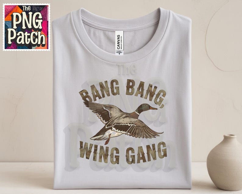 Bang Bang Wing Gang PNG | Funny Duck Hunting Sublimation Design ...