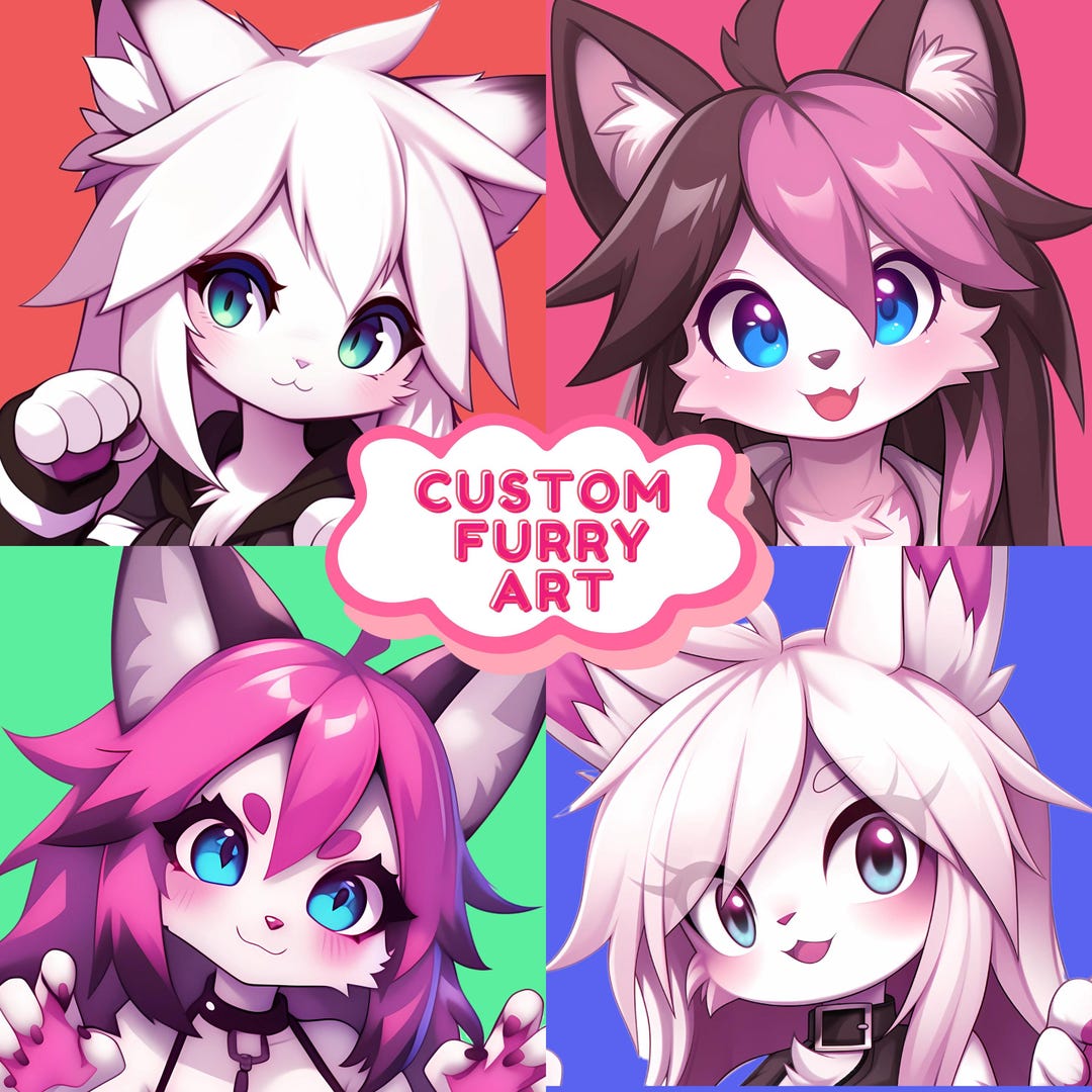 Custom Furry Art, Furry Art, Furry Pfp, Fursona, Furry Icon, Anthro ...