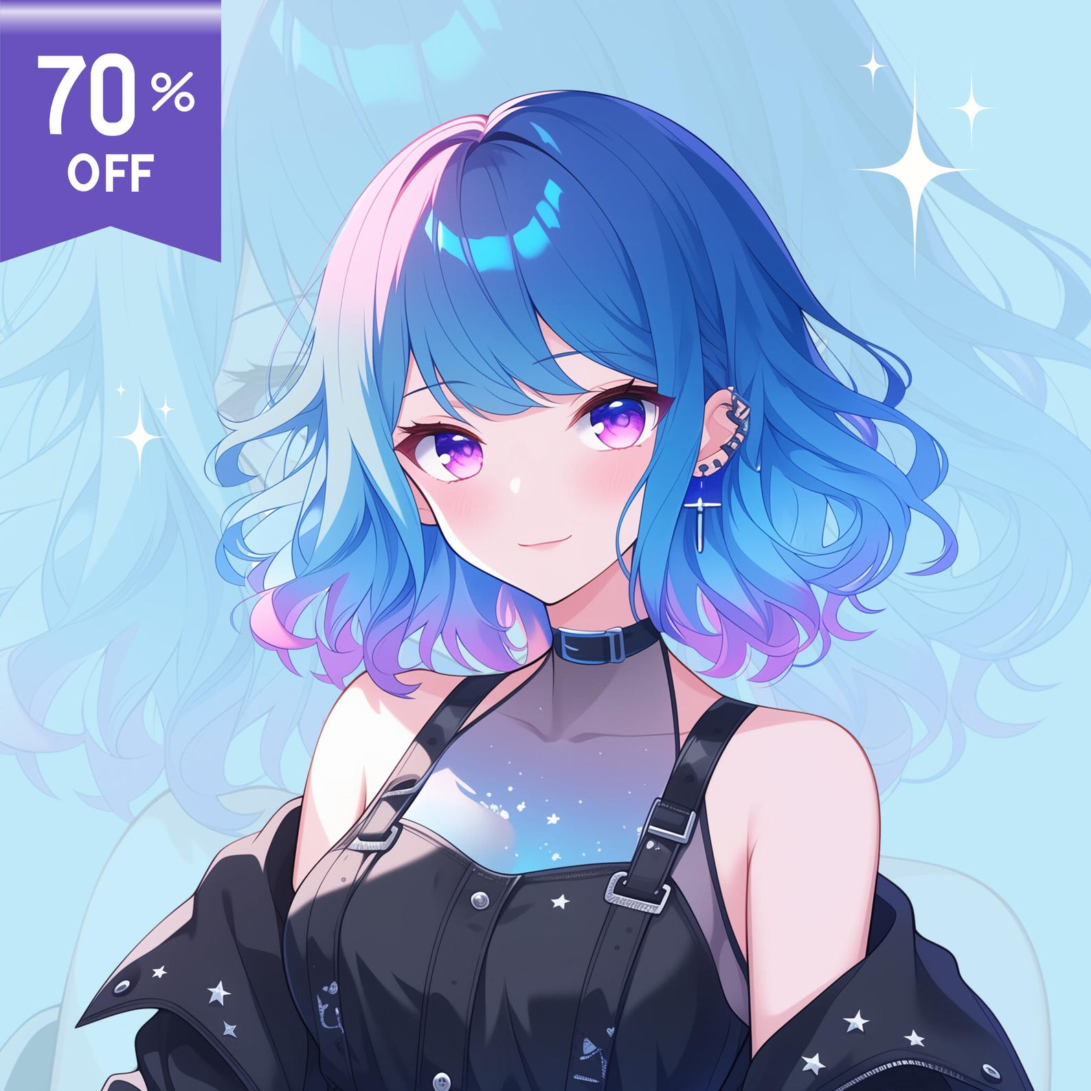 CUSTOM PFP, Character Commission, Anime Potrait, Anime Character ...