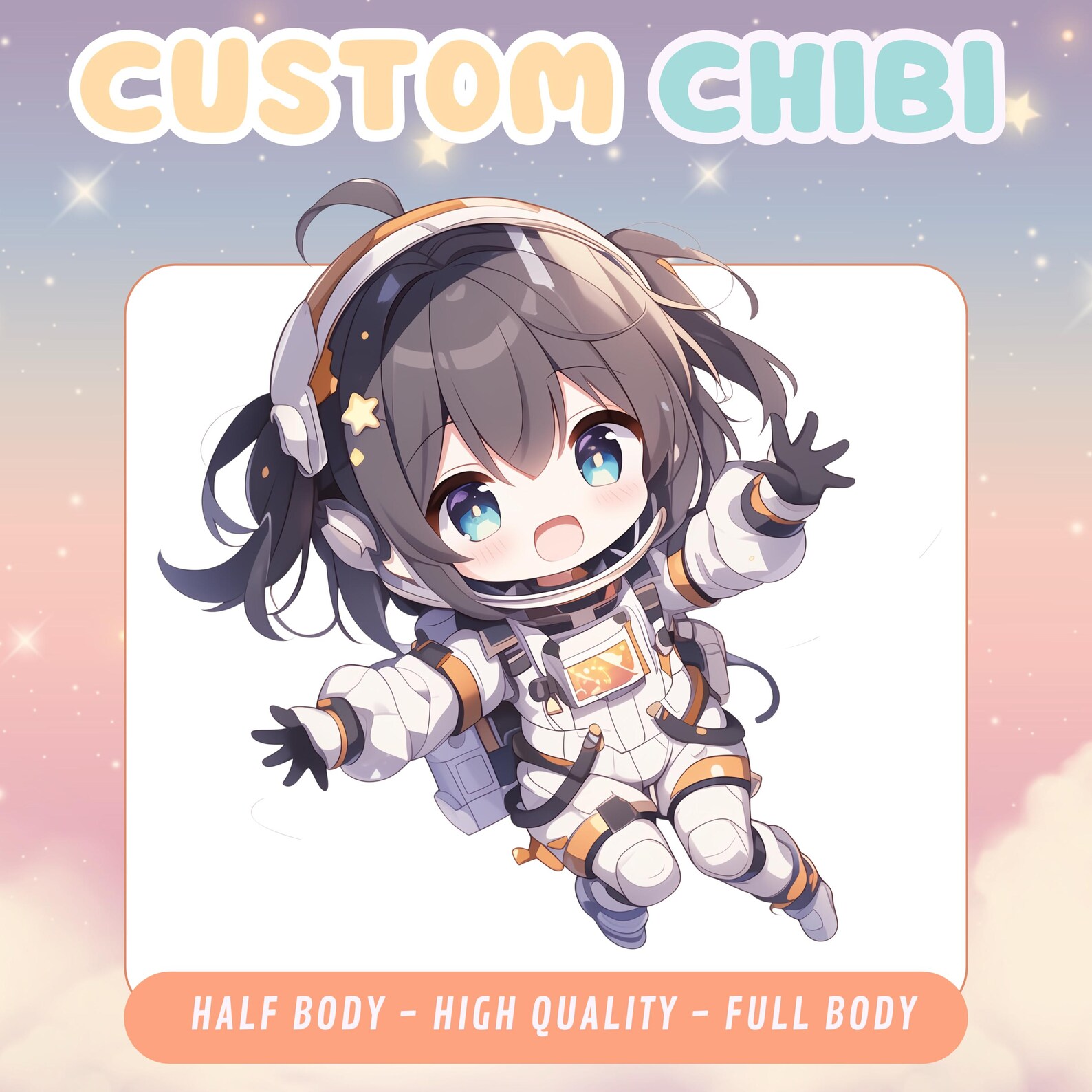 CUSTOM CHIBI Cute, Chibi Art, Chibi Character, Chibi Pet, Custom Chibi ...