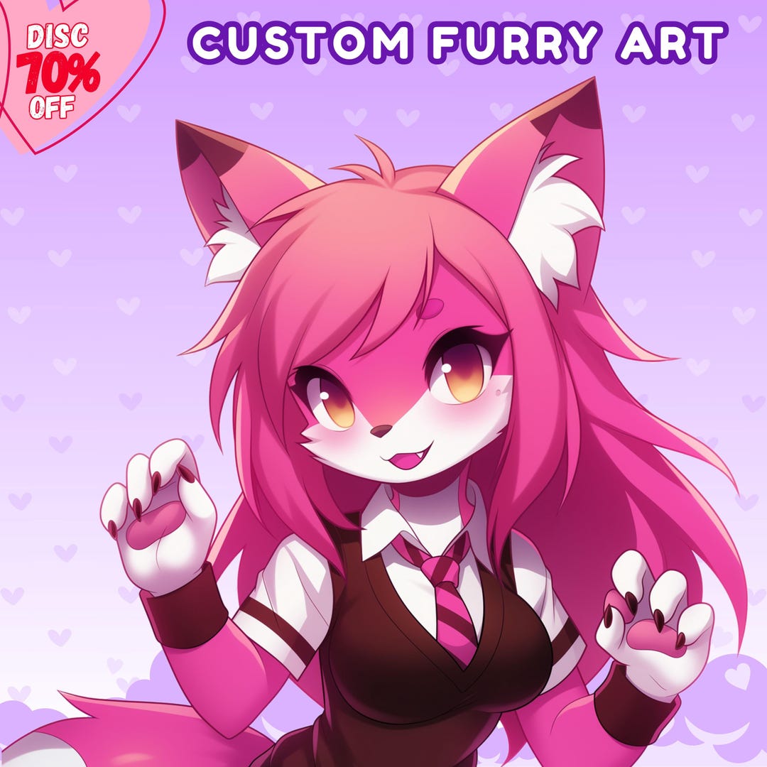 Custom Furry Art, Furry Art, Furry Pfp, Fursona, Furry Icon, Anthro ...