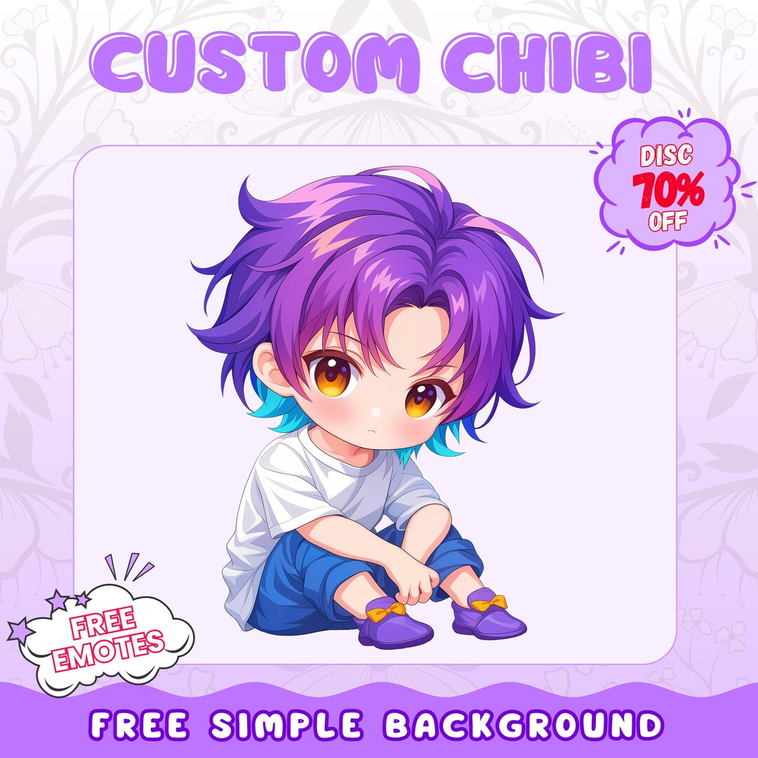Custom Chibi, Chibi Character, Chibi Art, Chibi Commission, Chibi Anime ...