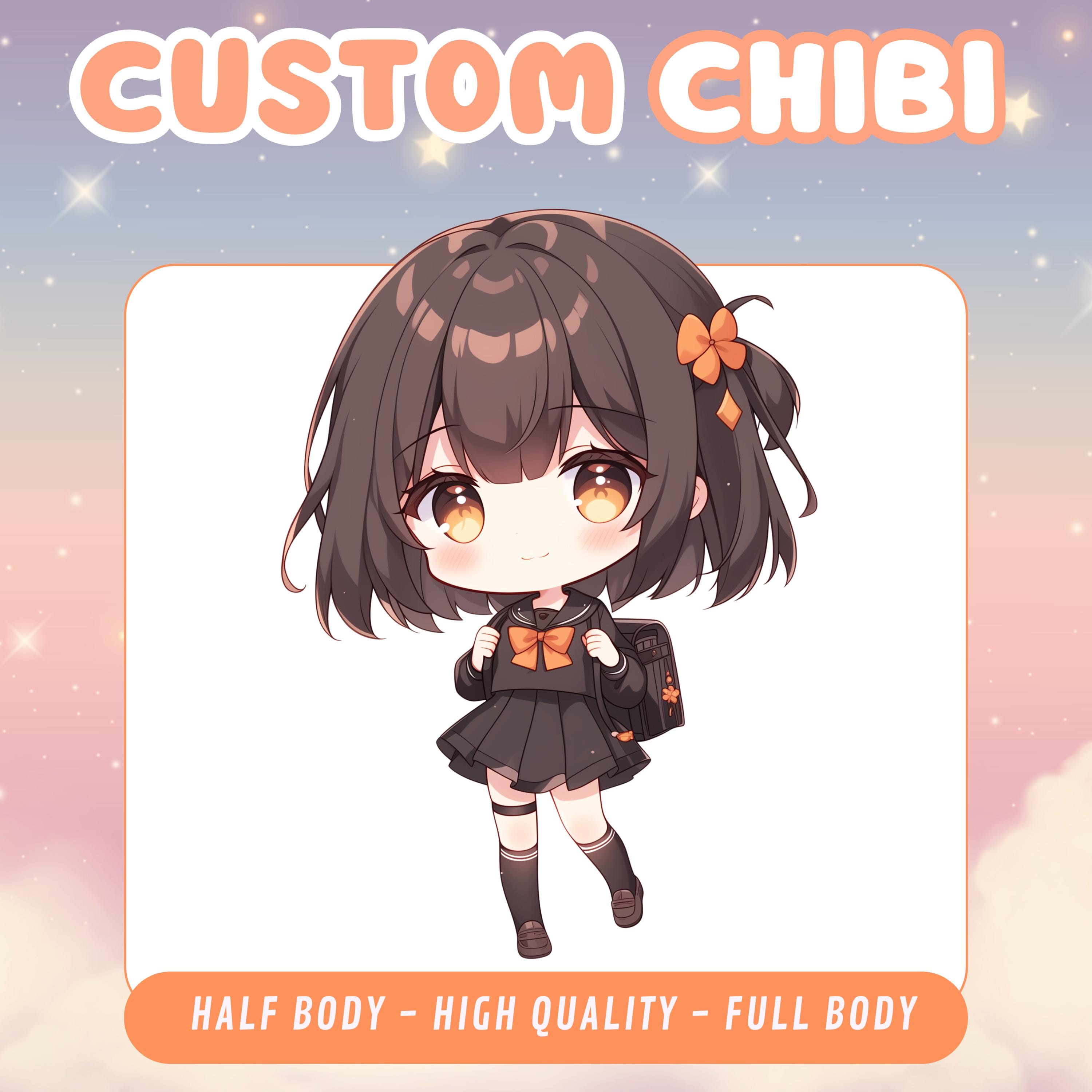 CUSTOM CHIBI Cute, Chibi Art, Chibi Character, Chibi Pet, Custom Chibi ...