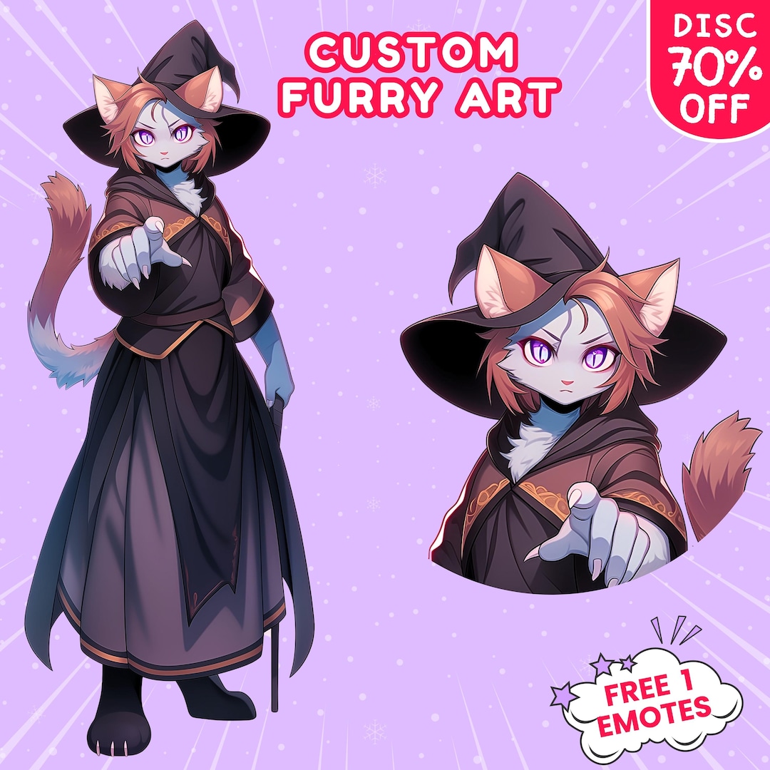 Custom Furry Art, Furry Art, Furry, Anime, Furry Icon, Fursona, Anthro ...