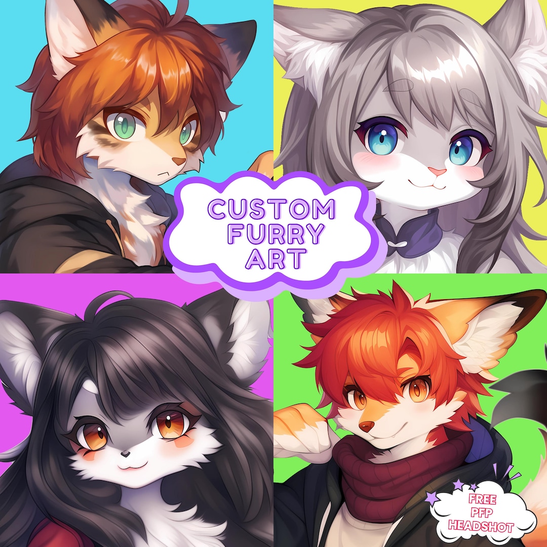 Custom Furry, Furry Art, Furry Pfp Furry Icon, Furry, Fursona, Anthro ...
