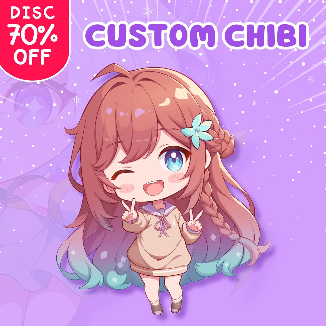 Custom Chibi, Custom Chibi Character, Custom Chibi Anime, Cute Chibi ...