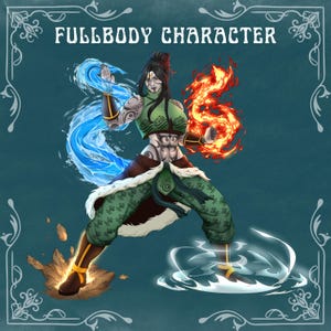 CUSTOM DND Character Commission, Fantasy RPG Art, Dungeon and Dragons ...