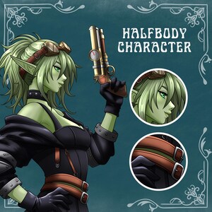CUSTOM DND Character Illustration Art, Fantasy RPG Commission, Dungeon ...