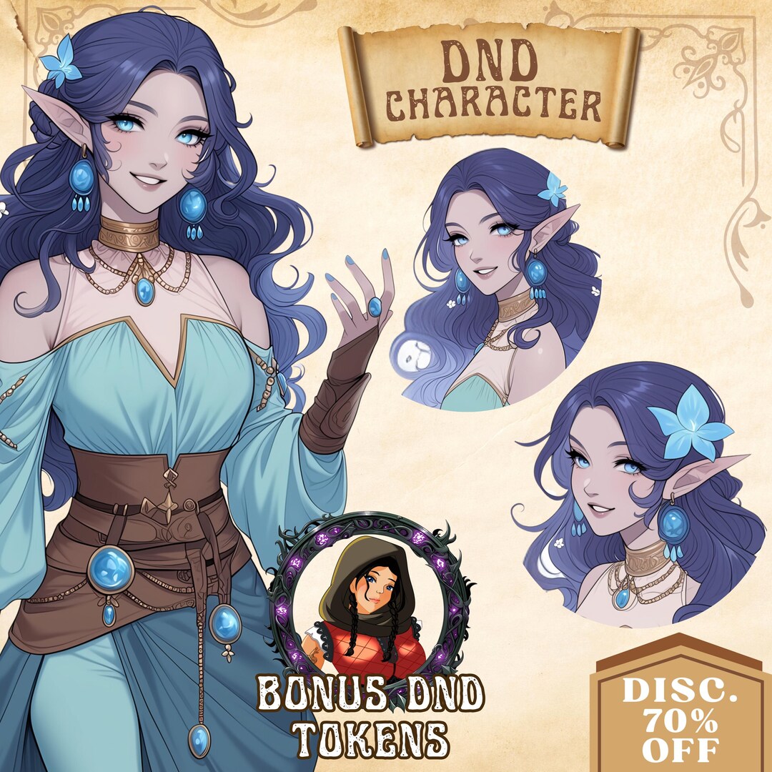 CUSTOM DND Character, Custom Dnd, Dnd Character, Dnd Commission, Dnd ...