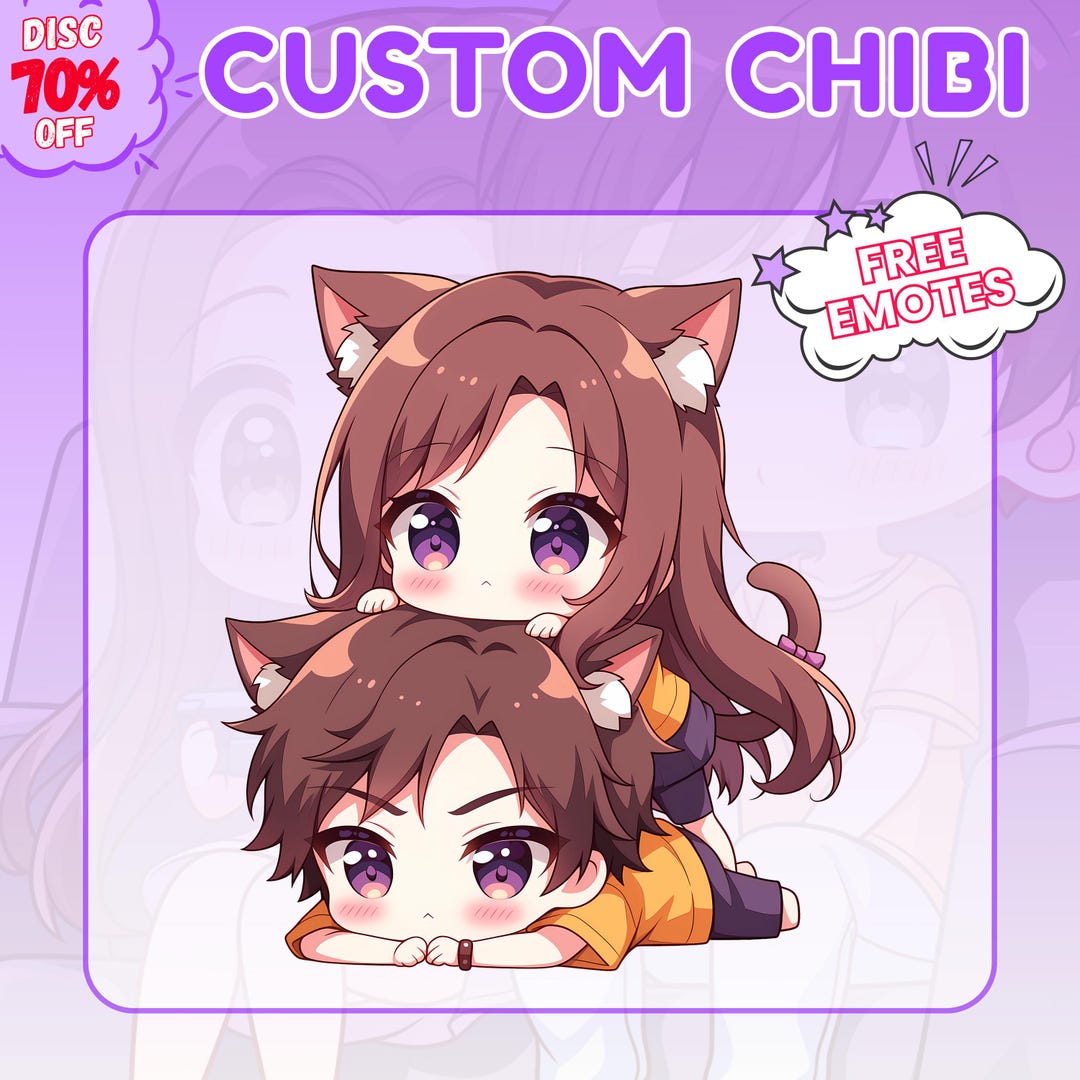 Custom Chibi, Chibi Art, Chibi, Cute Chibi, Chibi Anime Style, Custom ...