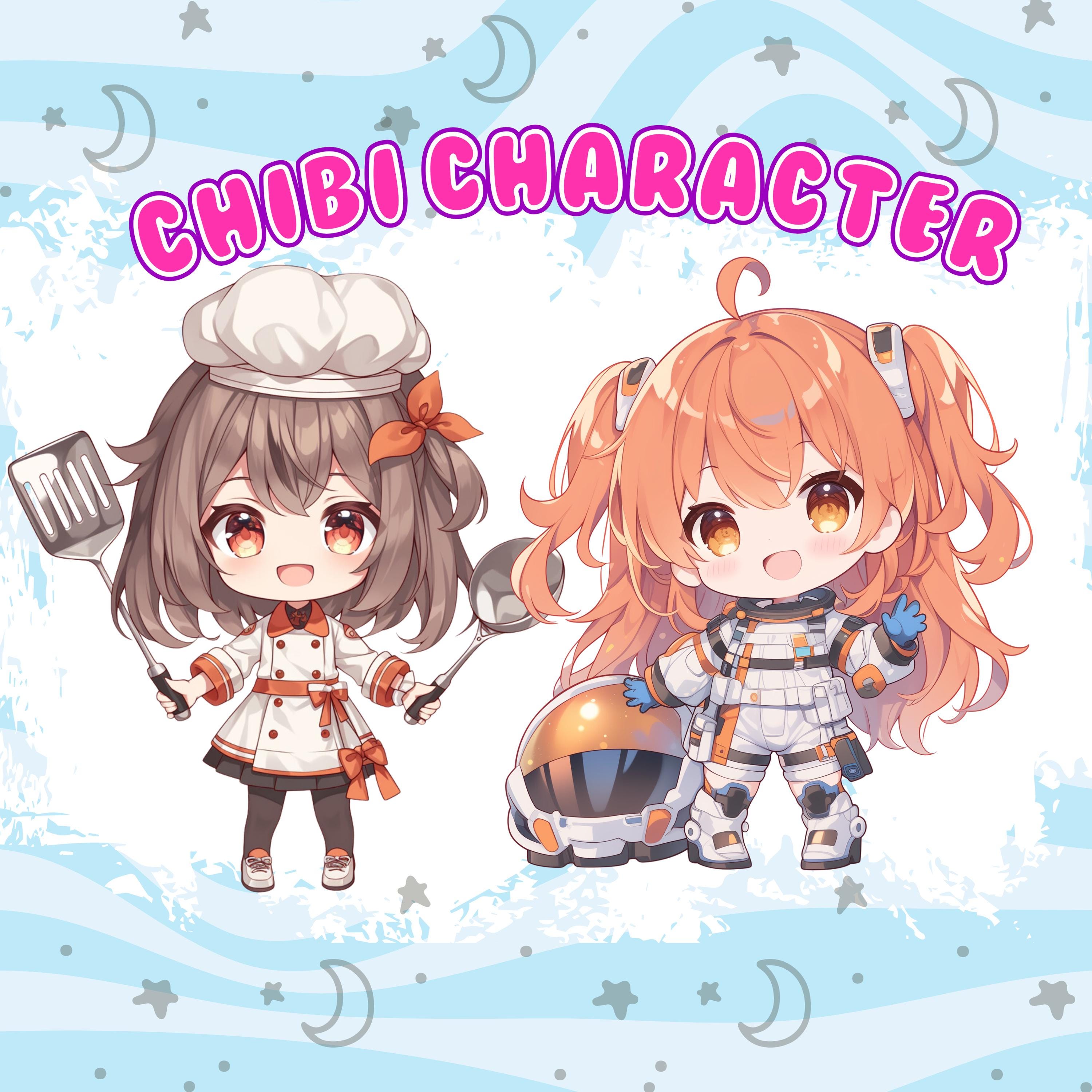 CUSTOM CHIBI Cute, Chibi Art, Cartoon Chibi, Chibi Emotes, Fanart ...