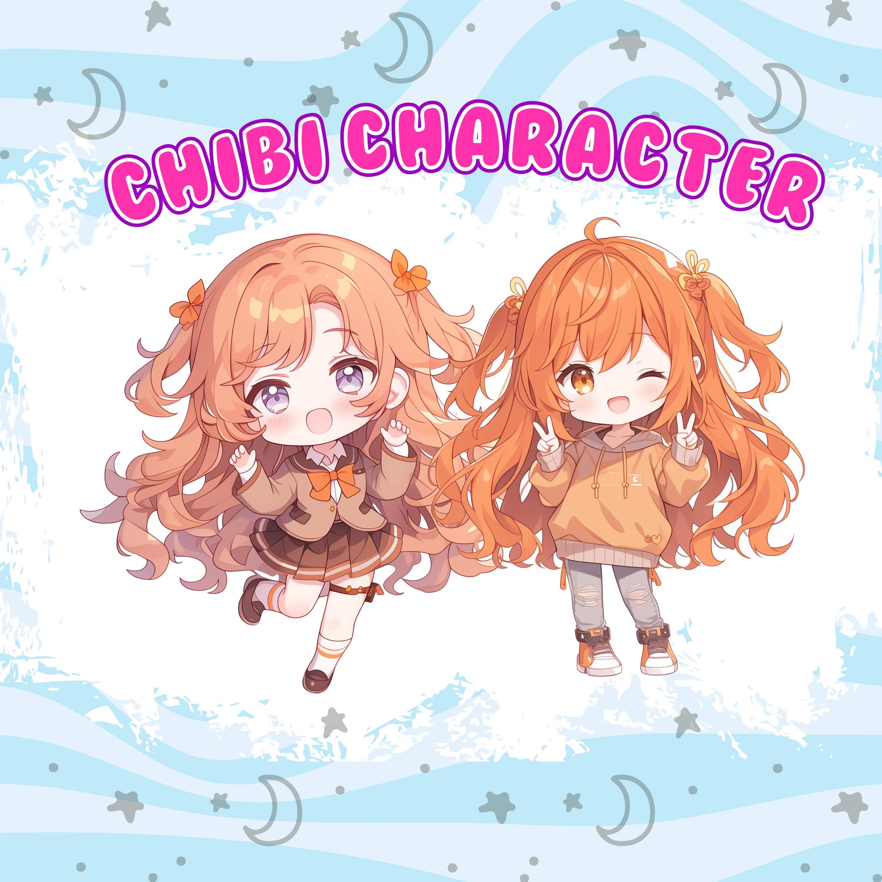 CUSTOM CHIBI Cute, Chibi Art, Cartoon Chibi, Chibi Emotes, Fanart ...