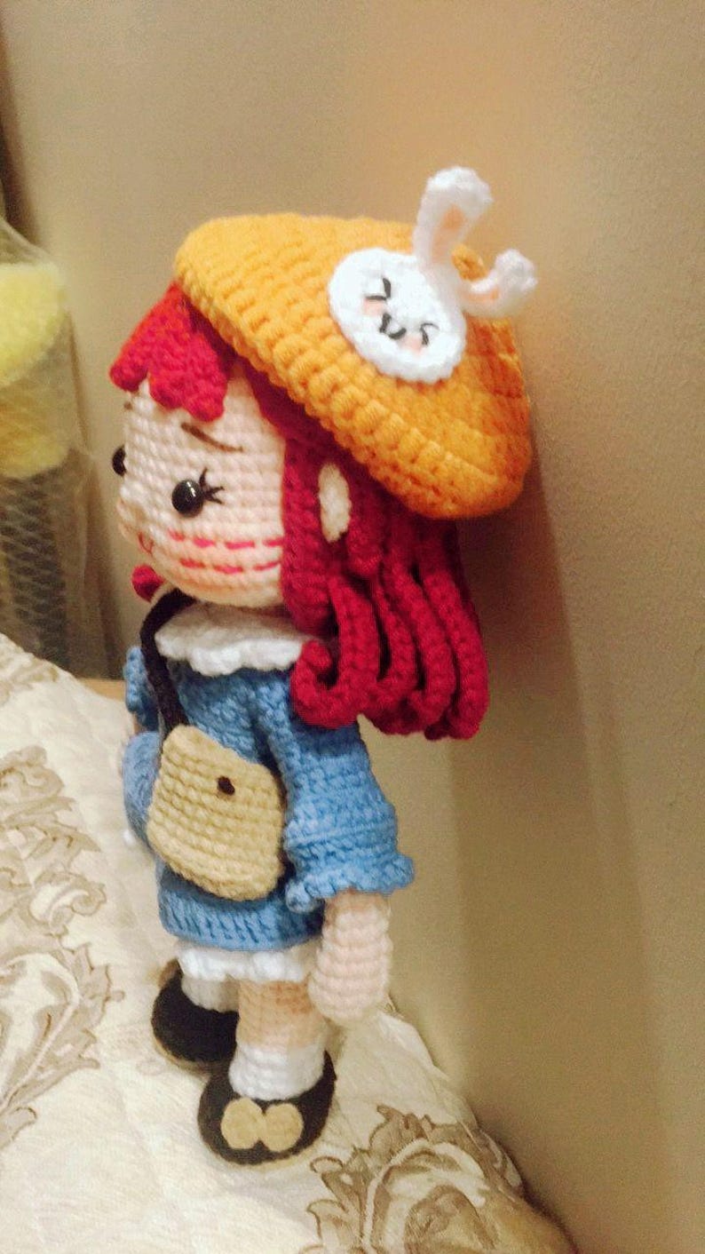 Cute Stuffie Amigurumi, Hand-made Cartoon Plush Doll Pendants, Creative ...