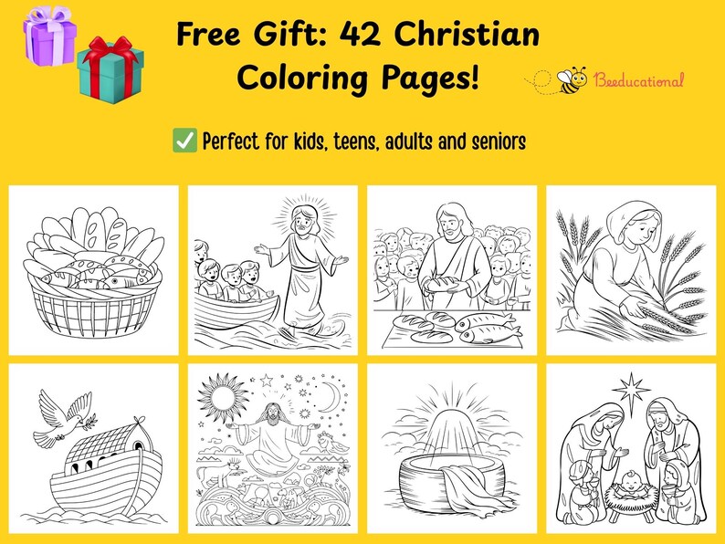 Black Christian Coloring Pages – 100 Bible Art of Praying Kids & Jesus ...