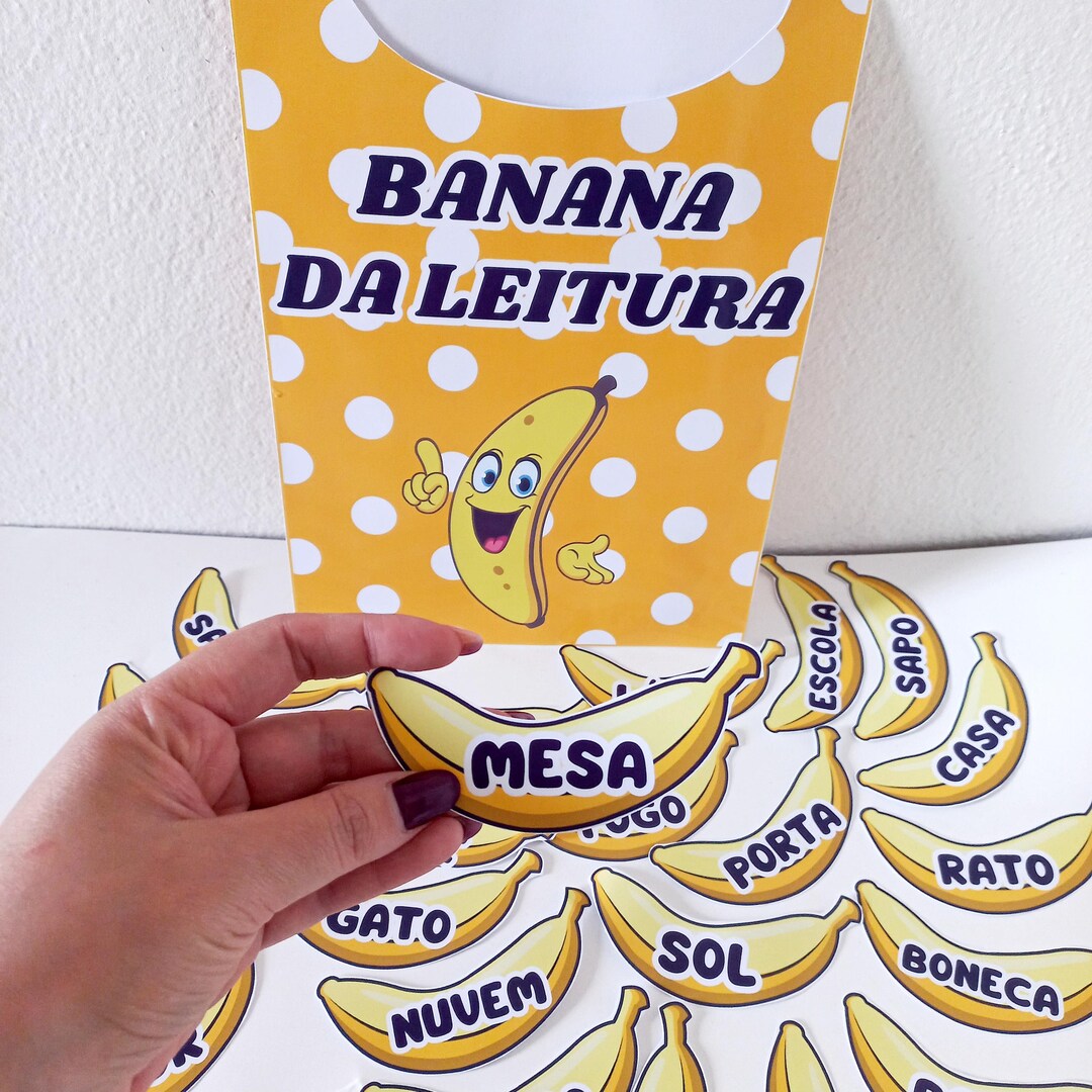 Reading Banana - Portuguese Language Activity - Literacy and Literacy ...